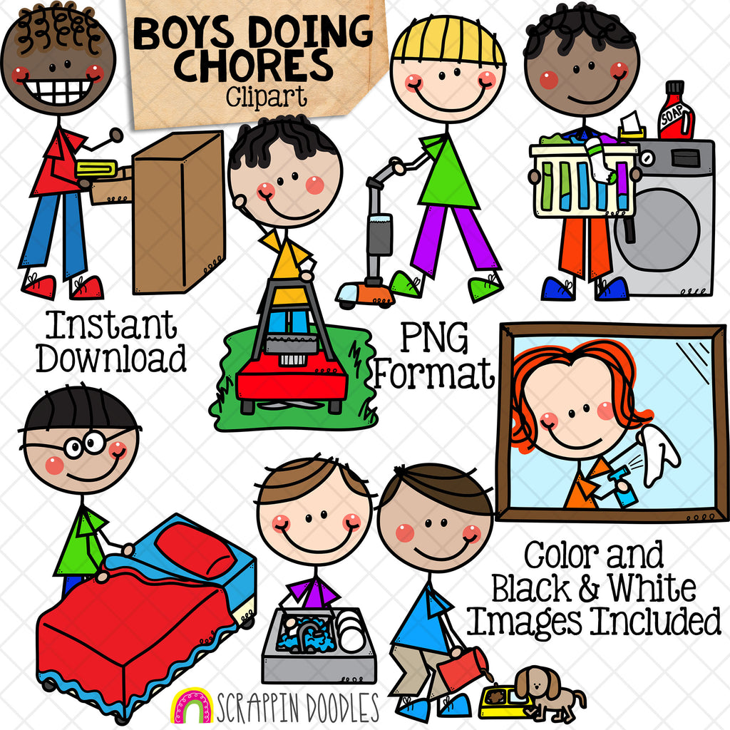 Clipart Chores Cailín Still Just Kidding: A Collection Of Art,