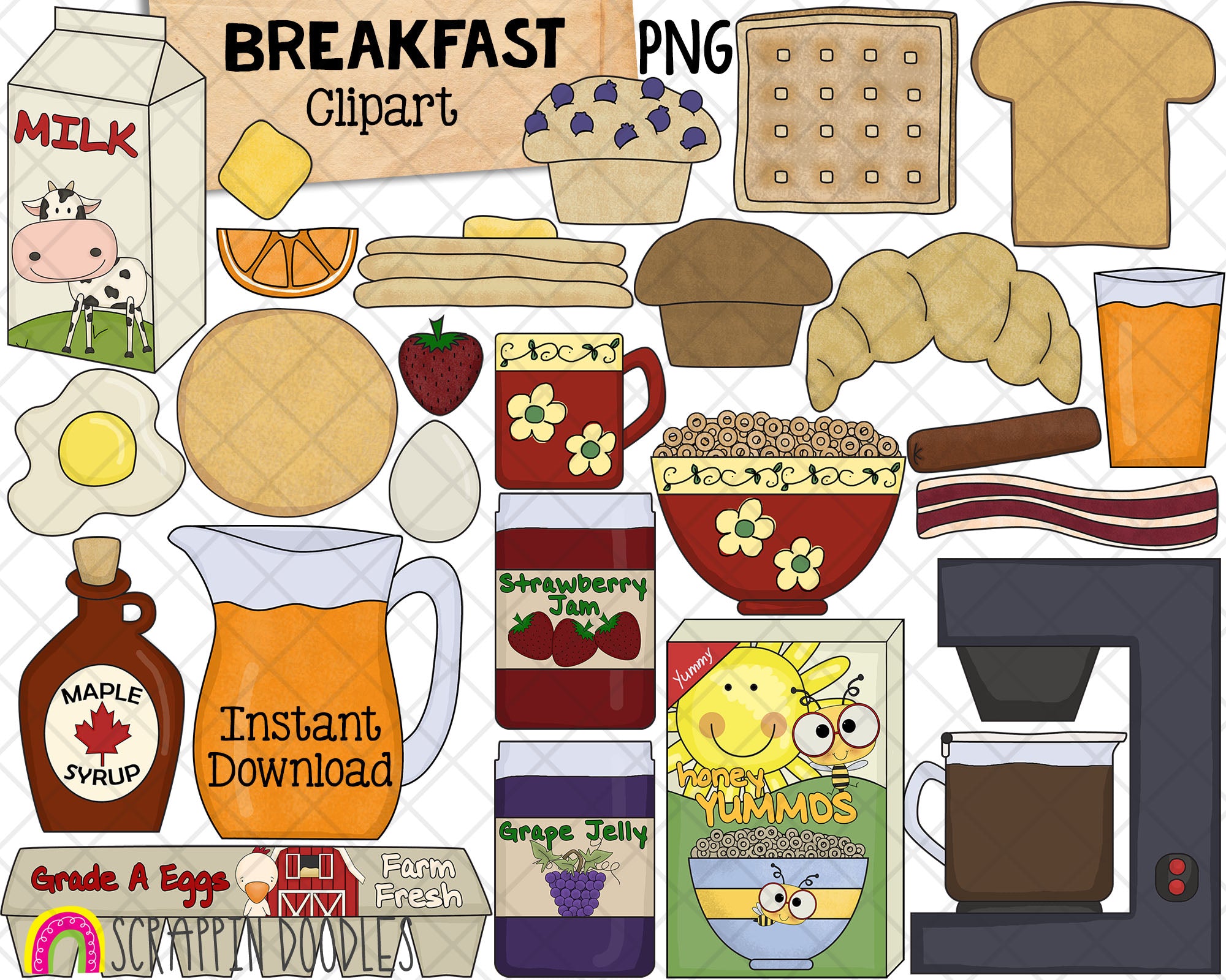 Breakfast Clipart Pictures Of Food