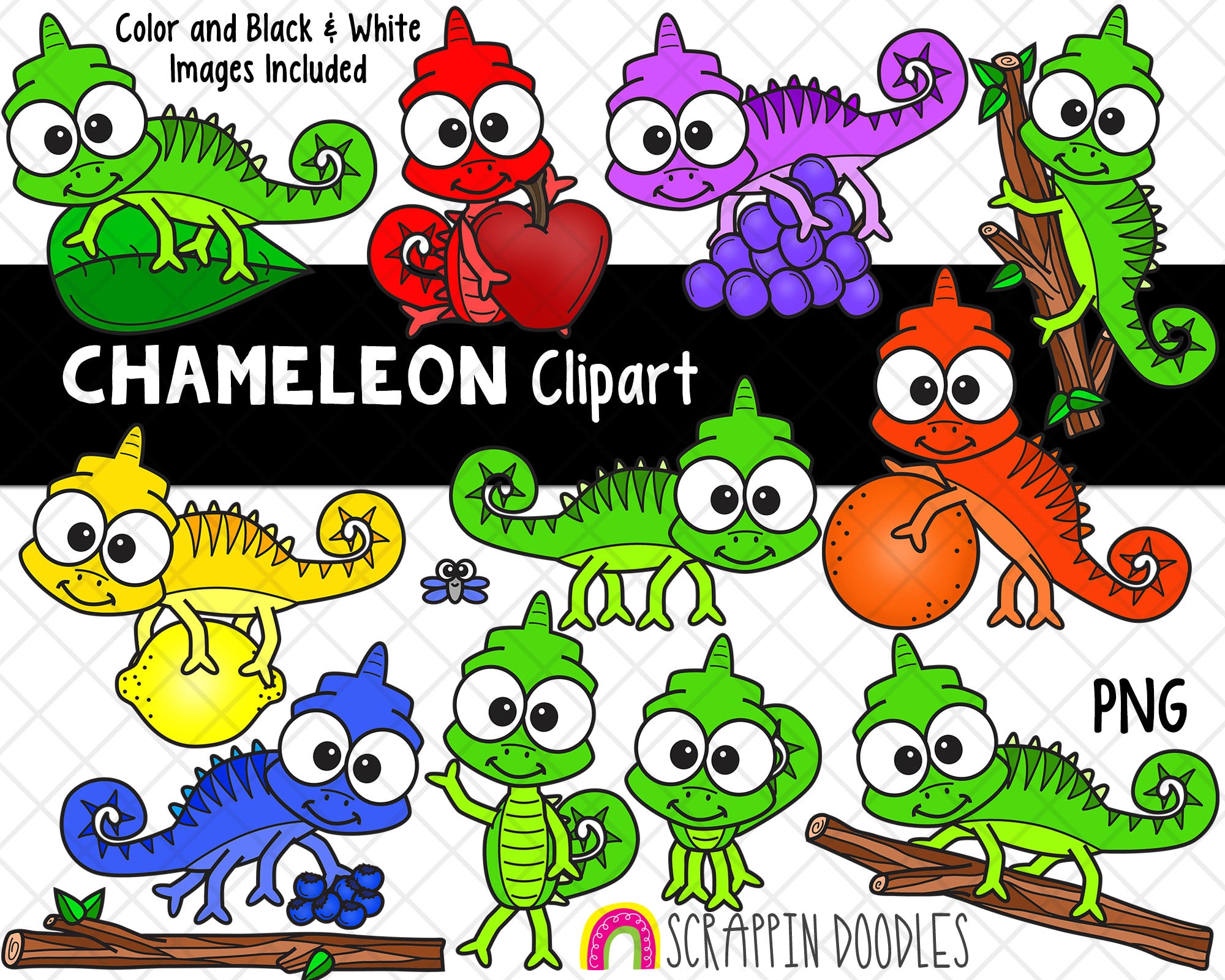 Chameleon Clipart