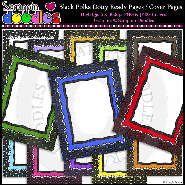 Colorful Page Borders And Frames