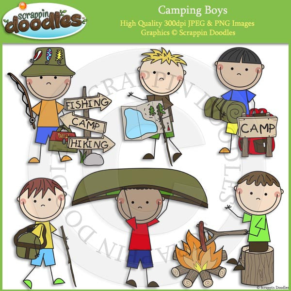 Camping Boys & Girls – Scrappin Doodles
