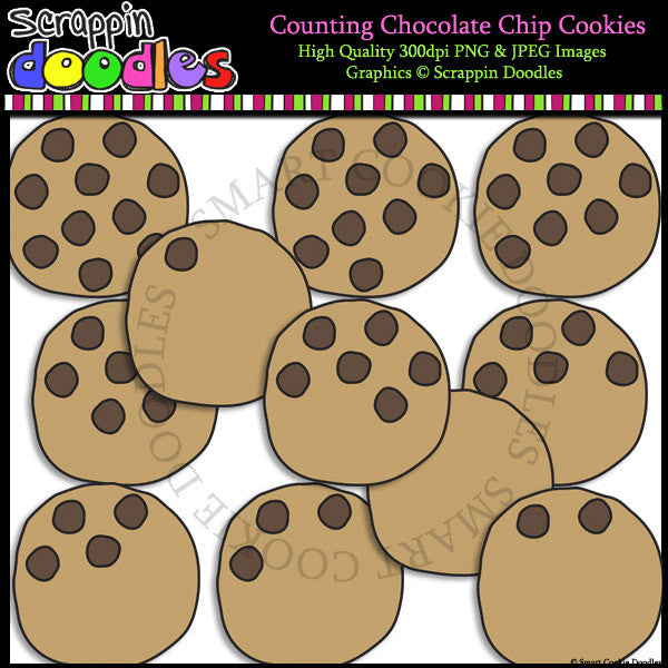 Counting Chocolate Chip Cookies – Scrappin Doodles