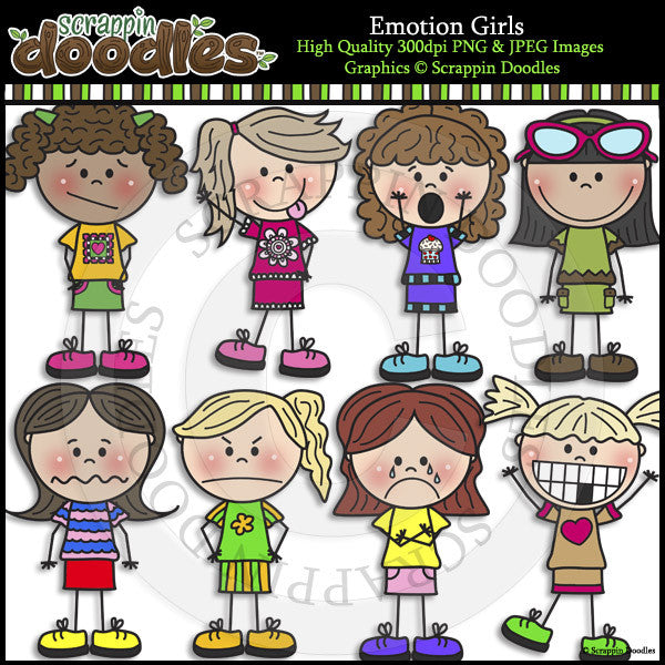 Emotion Girls – Scrappin Doodles
