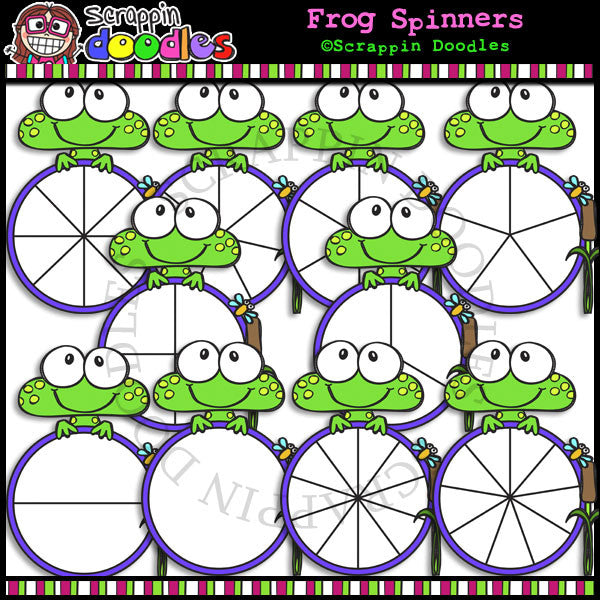 Frog Spinners – Scrappin Doodles