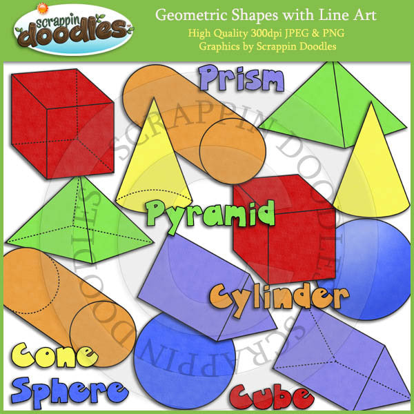 Geometric Shapes Clip Art