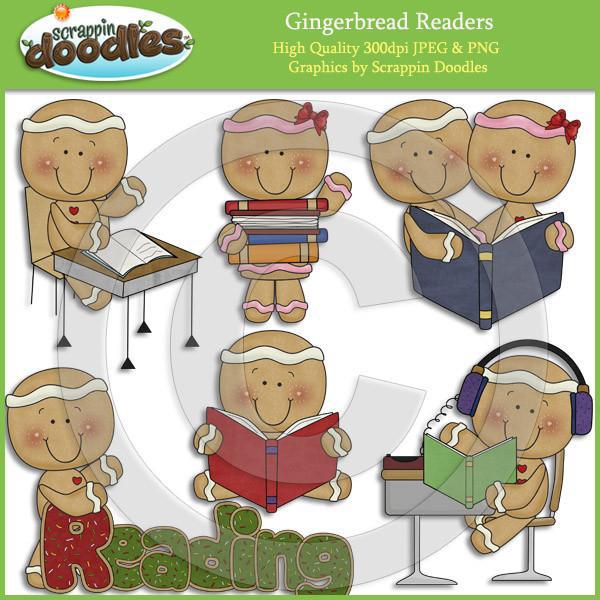 Gingerbread Readers – Scrappin Doodles