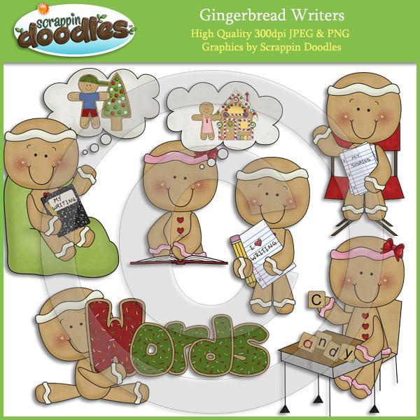 Gingerbread Writers – Scrappin Doodles