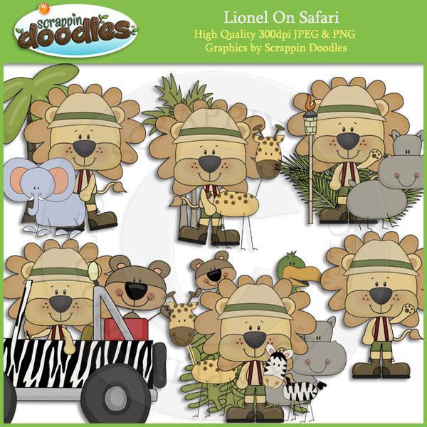 Lionel On Safari – Scrappin Doodles