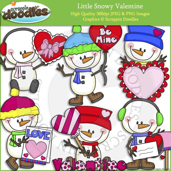 Little Snowy Valentine – Scrappin Doodles