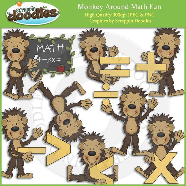 Monkey Around Math Fun – Scrappin Doodles