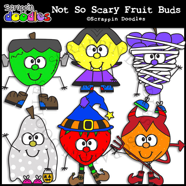 Not So Scary Fruit Buds – Scrappin Doodles
