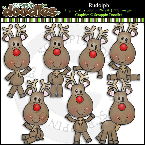 Rudolph – Scrappin Doodles