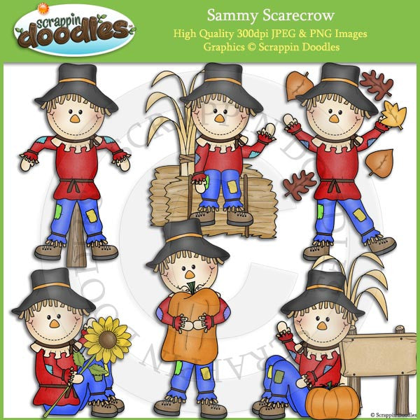 Sammy Scarecrow – Scrappin Doodles