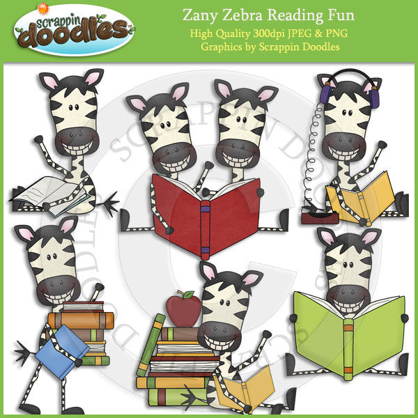 Reading Is Fun Clip Art