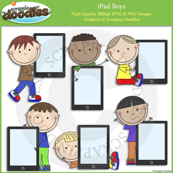 Kids Ipad Clipart