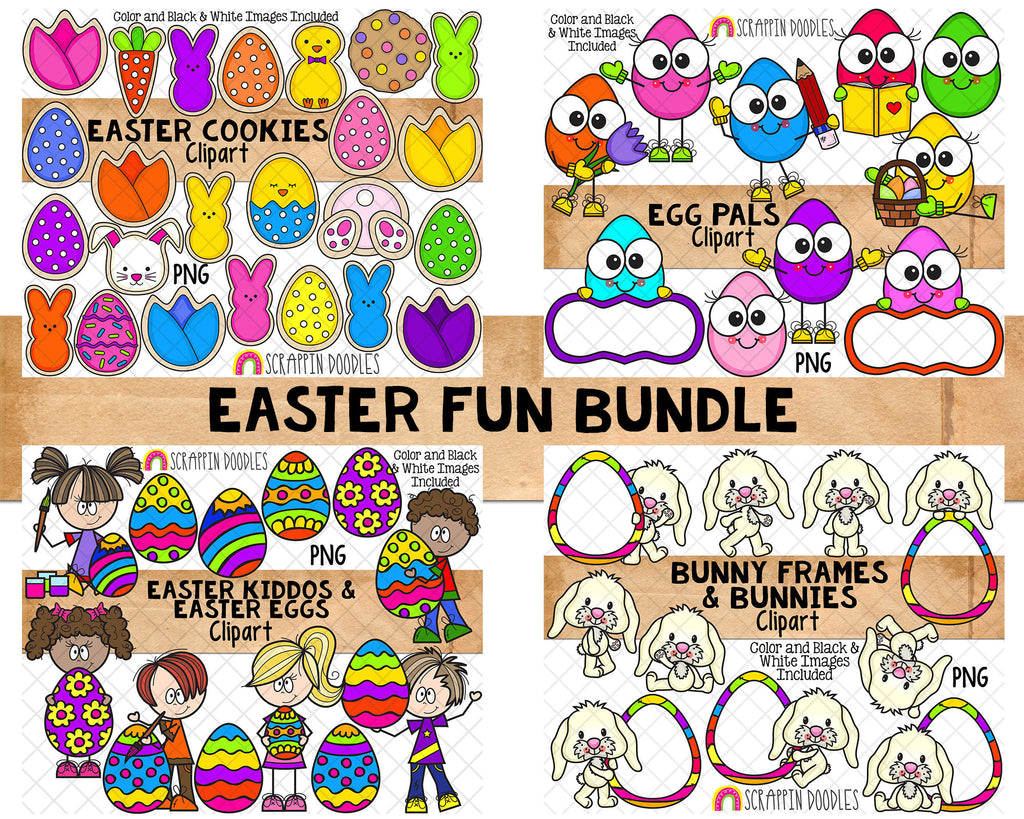 Easter Fun ClipArt Bundle – Scrappin Doodles