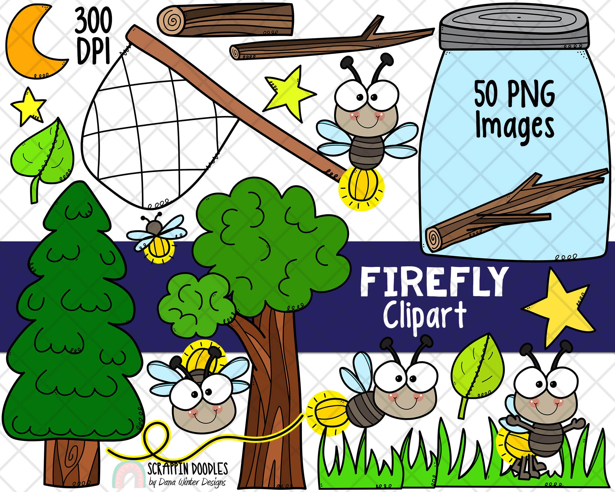 Firefly Bug Clipart