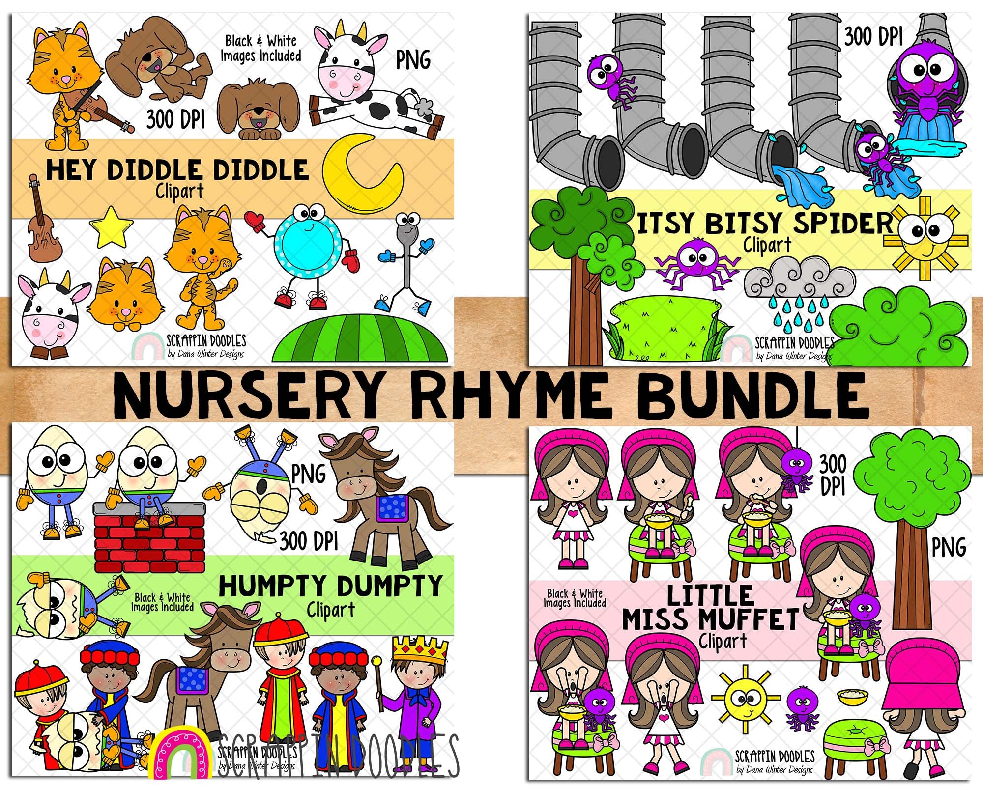 Nursery Rhymes Clip Art
