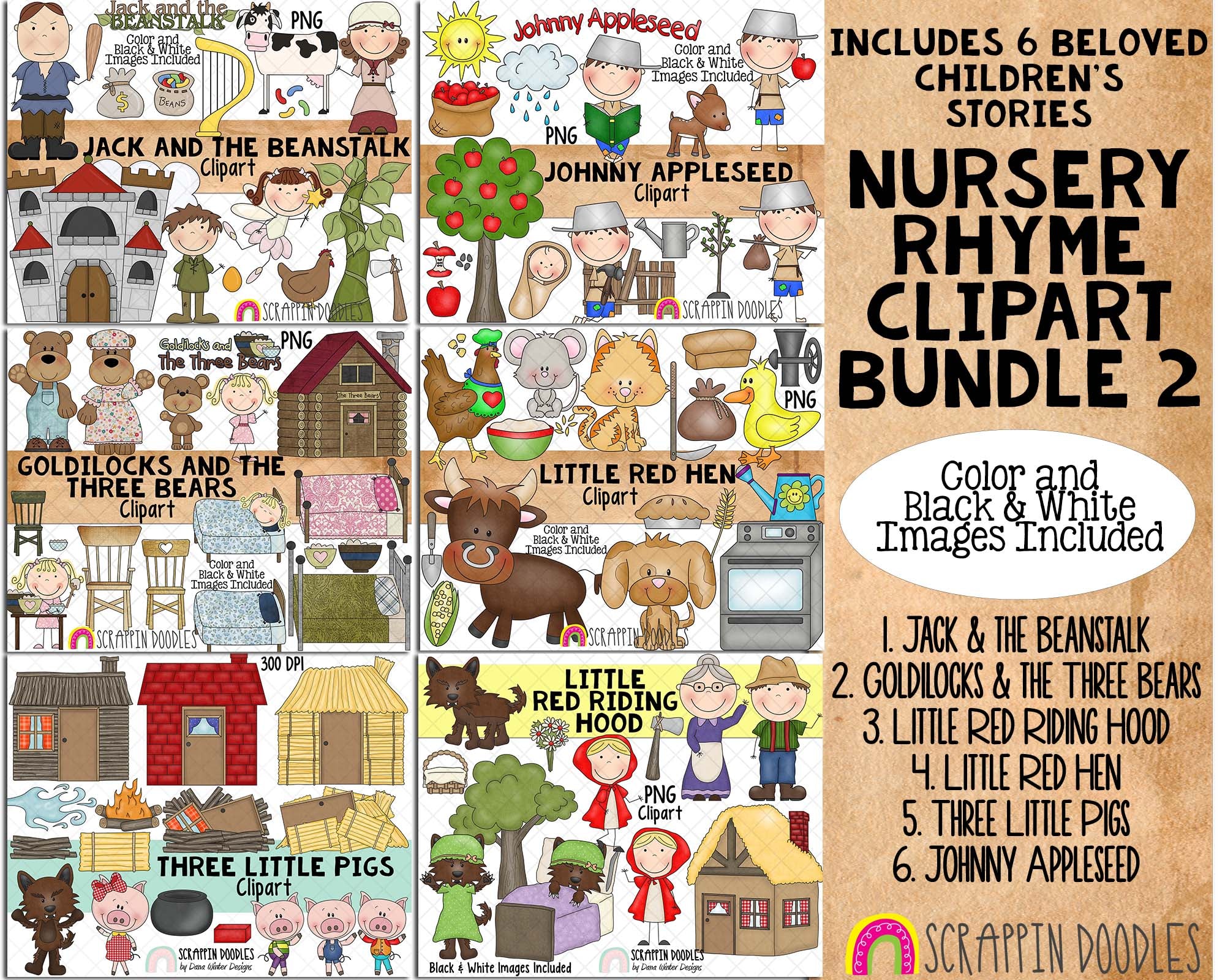 Nursery Rhyme Clipart