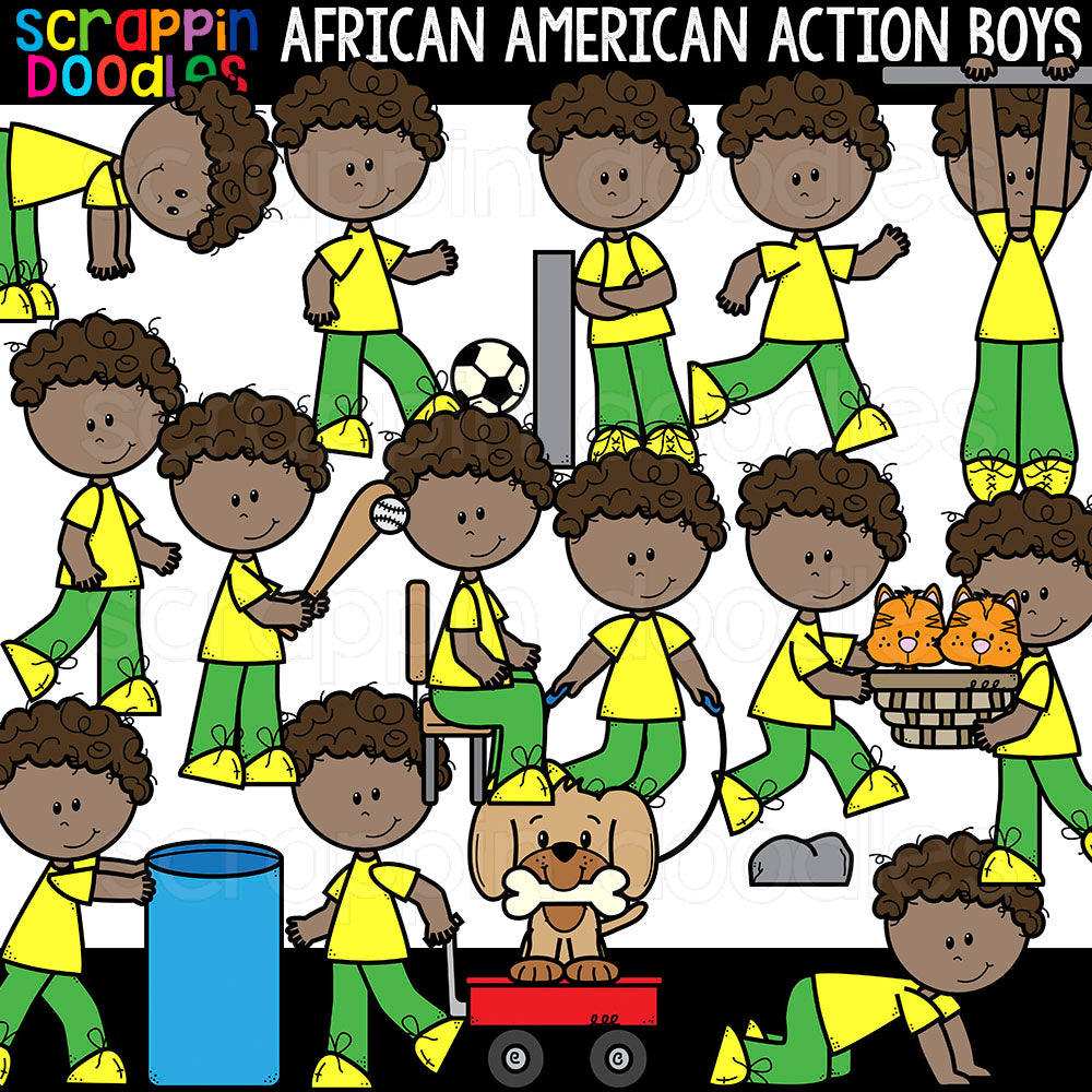 African American Clipart Graphics