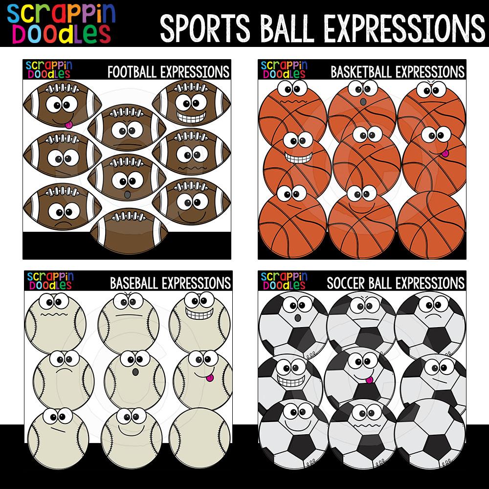 Sports Balls Clip Art