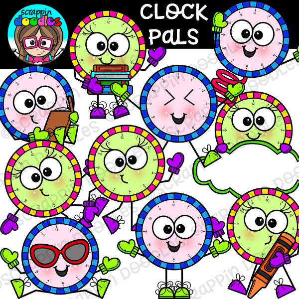 Clock Pals – Scrappin Doodles
