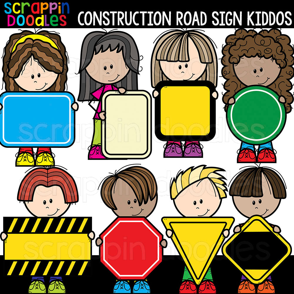 Kids Construction Clip Art