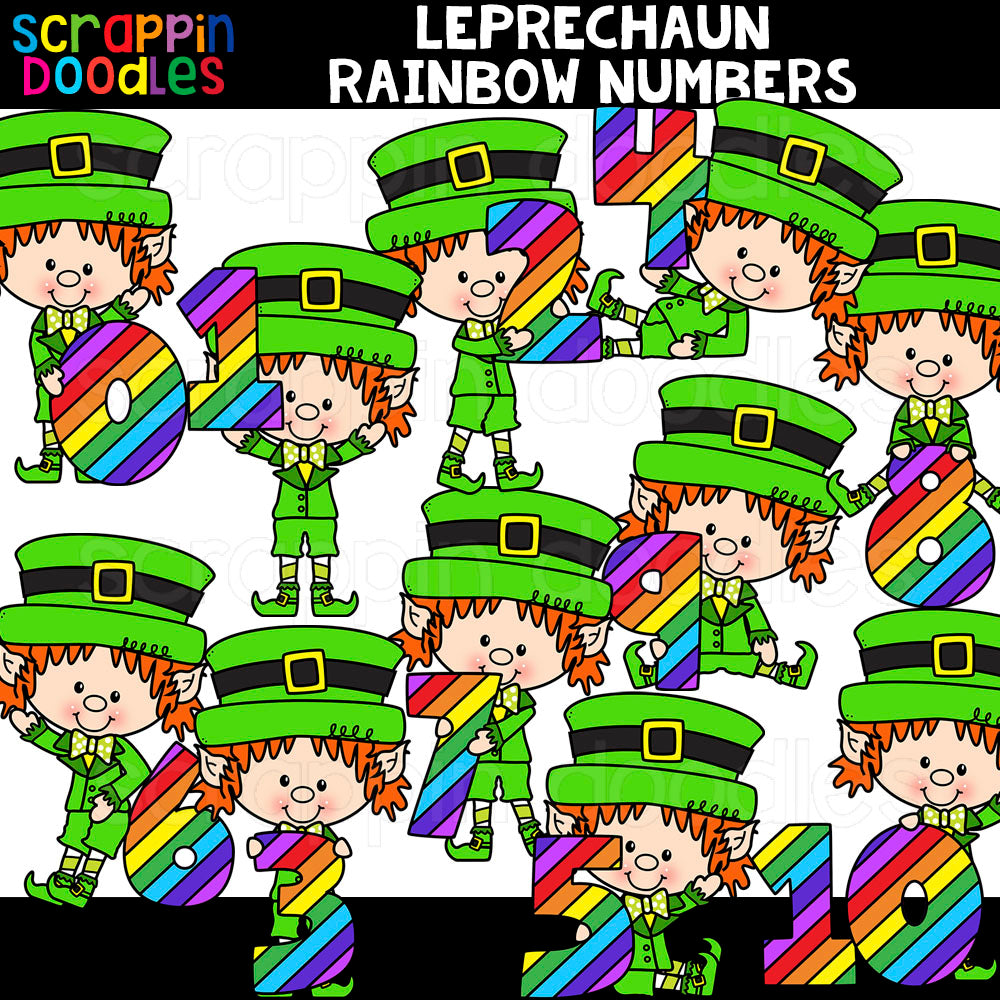 Cute Leprechaun Clip Art