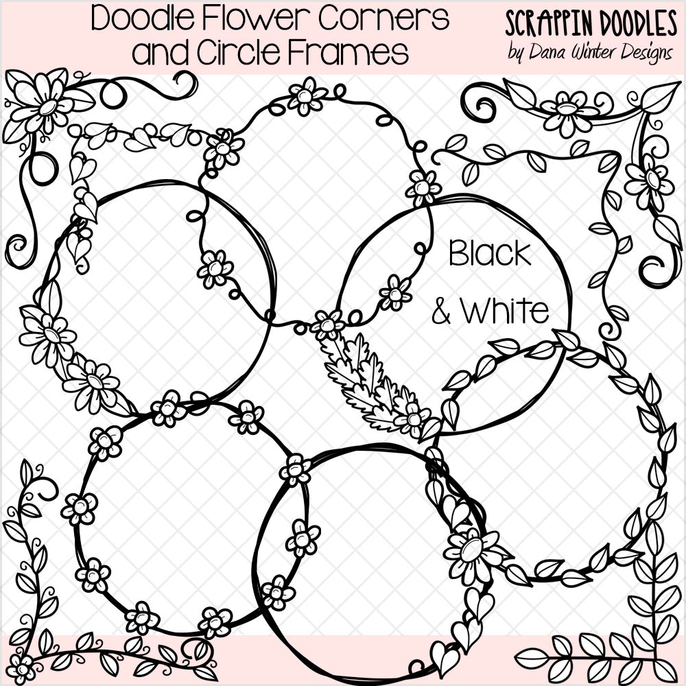 Circle Doodle Frame