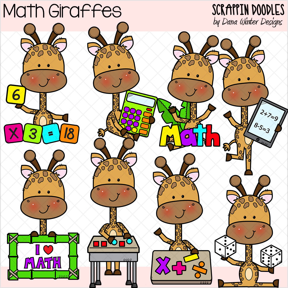 Cute Math Clip Art