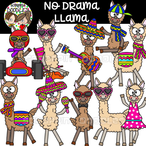 No Drama Llama – Scrappin Doodles
