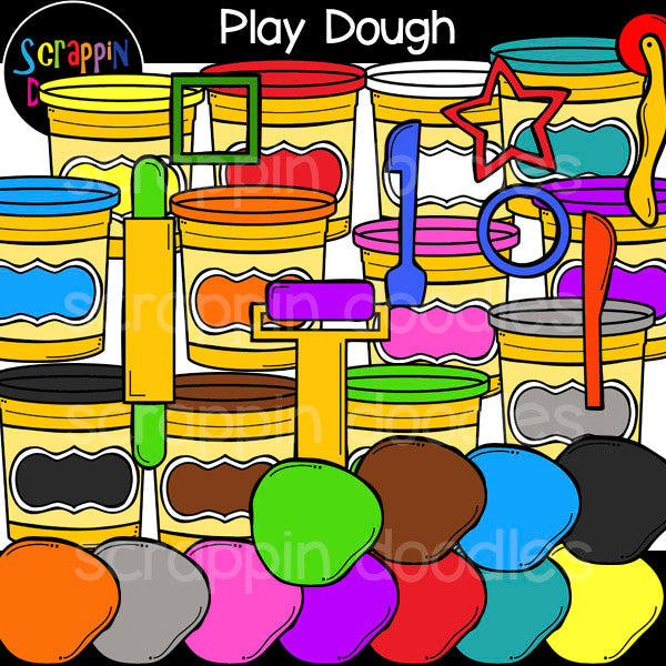 Playdough Clipart