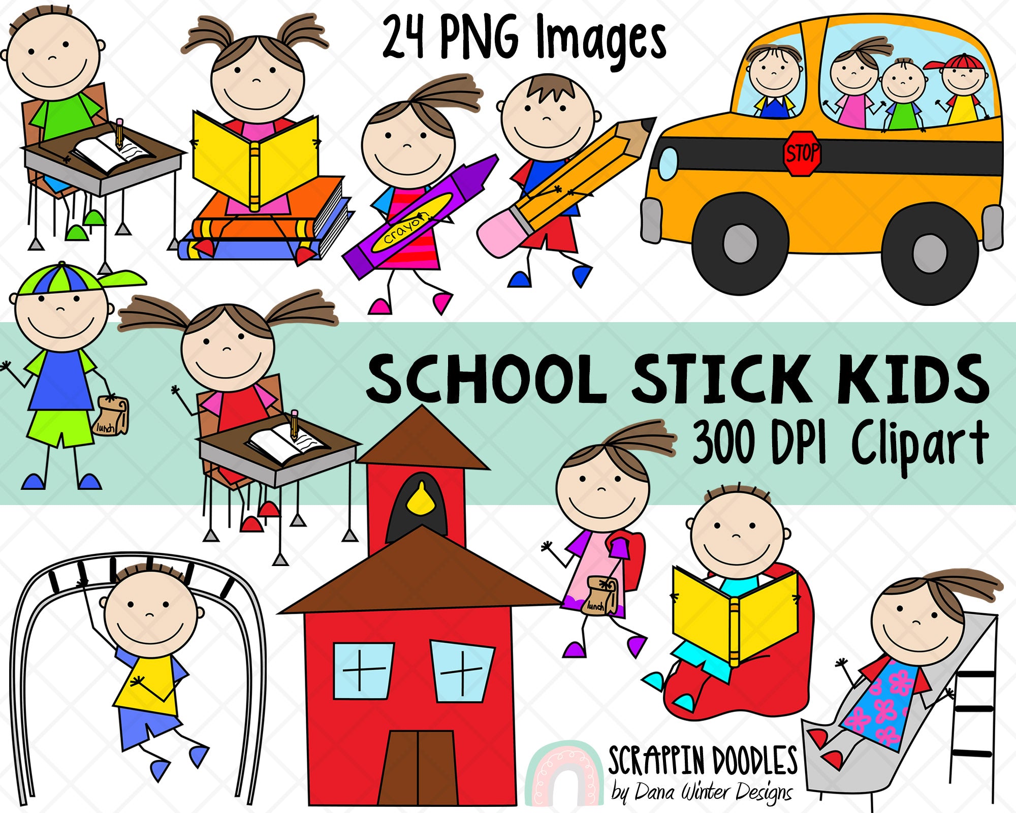 Children School Clipart
