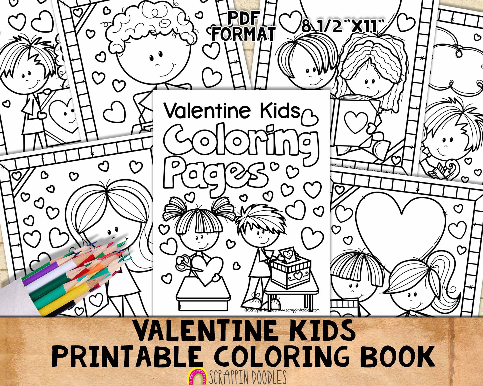 kent valentines day coloring pages for kids