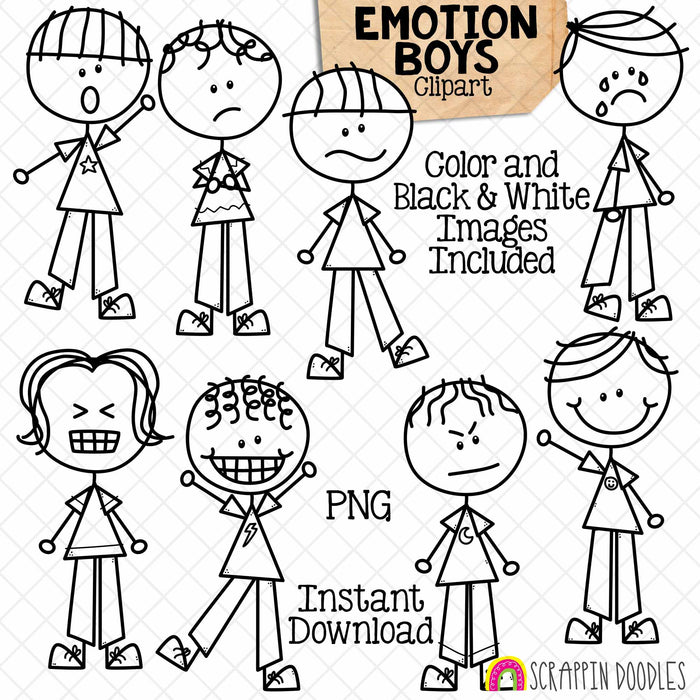 Clip Art – Tagged "emotions" – Scrappin Doodles