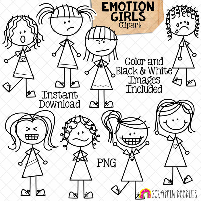 Clip Art – Tagged "emotions" – Scrappin Doodles