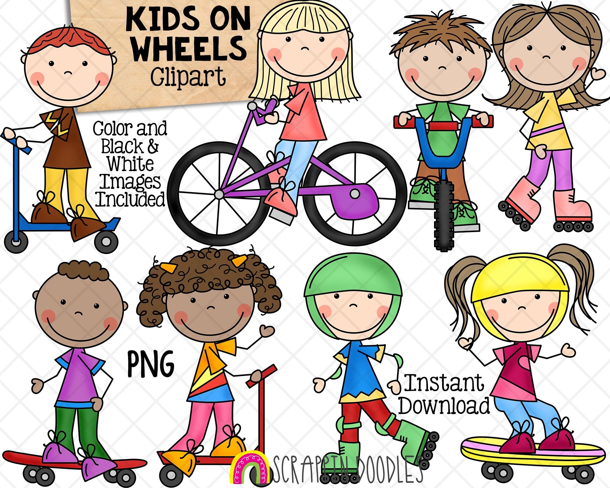 Bicycle Safety Clip Art