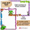 Leap Year Clip Art - Leap Day Frog Clipart - February 29th – Scrappin ...