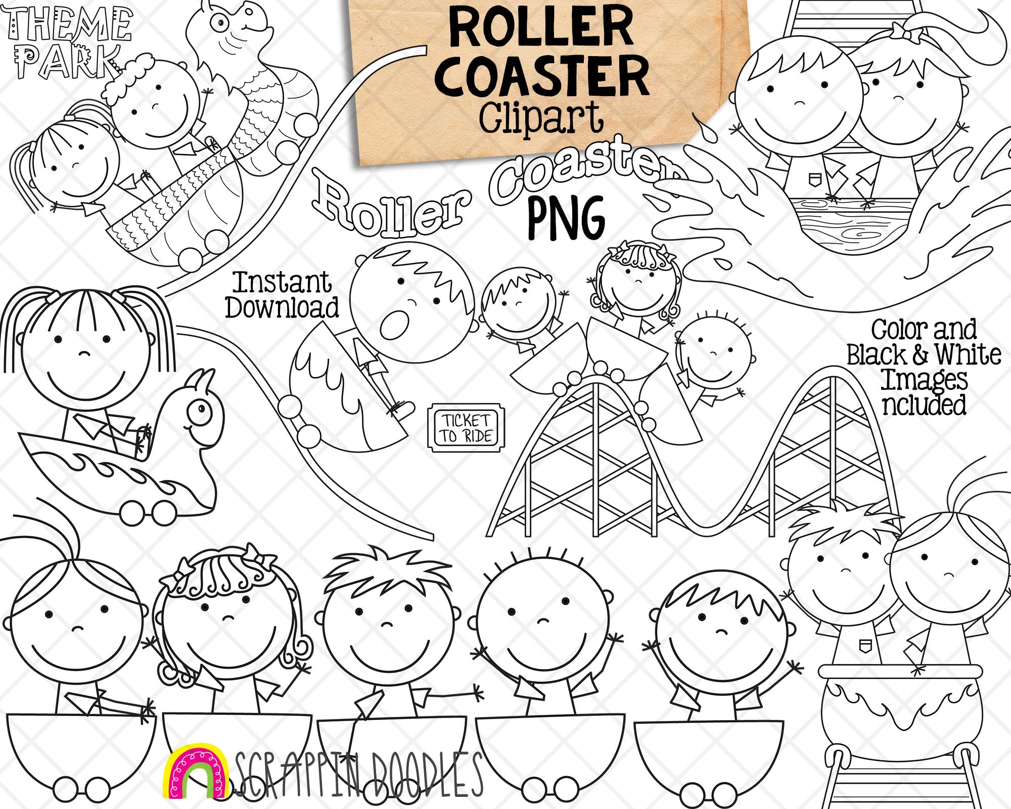 Roller Coaster Clipart Png