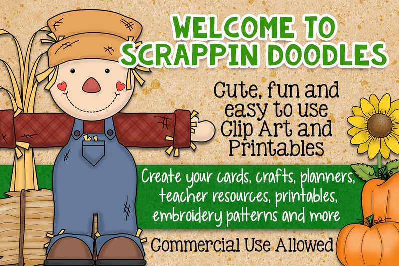 Science Scarecrows Clip Art - Scientist - Experiments - School - Autum ...