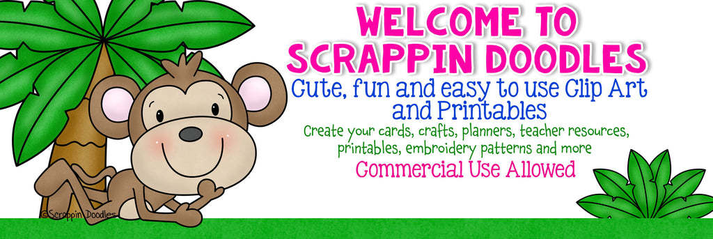 Scrappin Doodles Clip Art - Commercial Use ClipArt