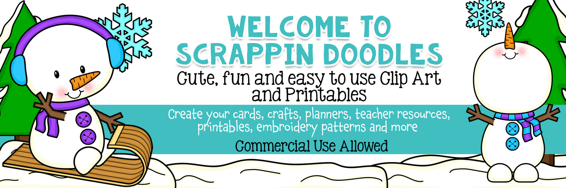Scrappin Doodles Clip Art - Commercial Use ClipArt