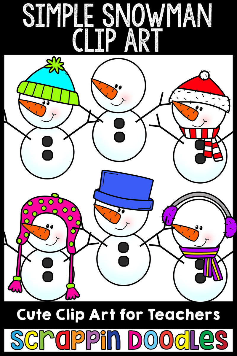 Clip Art Snowman