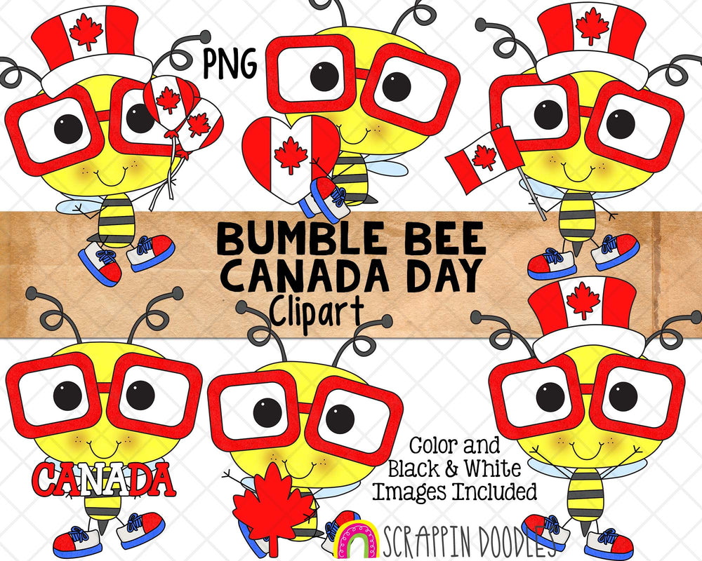 Bumble Bee ClipArt Bundle – Scrappin Doodles