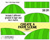 Farm ClipArt - Create A Farm Scene Clipart - Scene Creator - Farmer, B ...