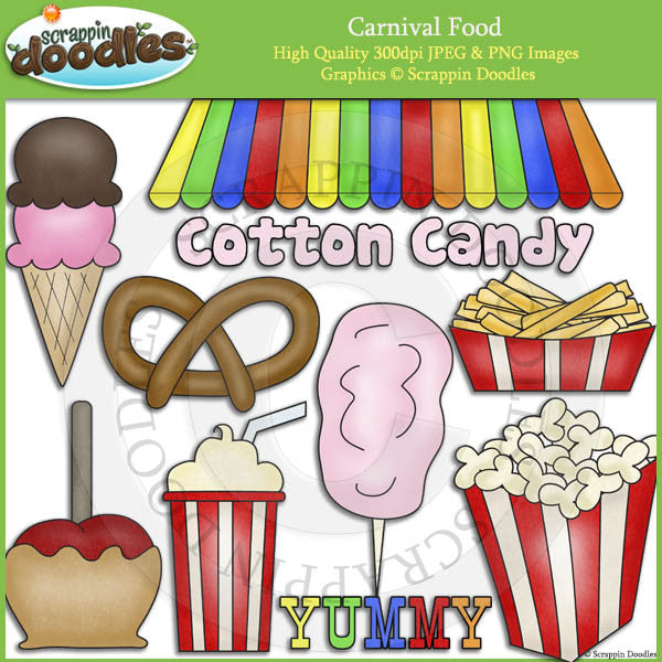 Carnival Food – Scrappin Doodles