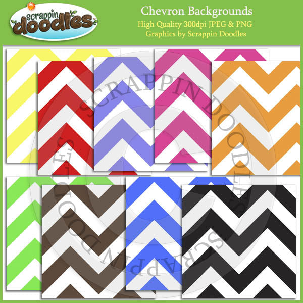Chevron Backgrounds – Scrappin Doodles