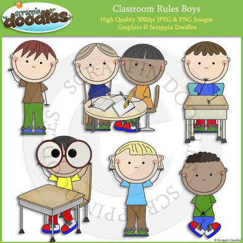 Classroom Rules Clip Art