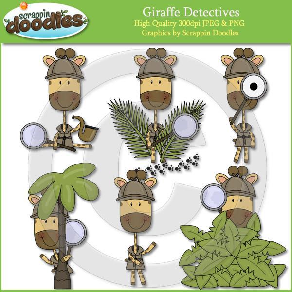 Giraffe Detectives – Scrappin Doodles