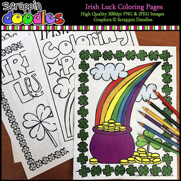 luck coloring pages